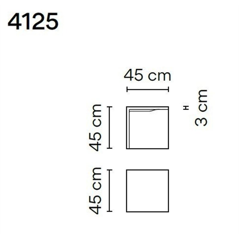 Buy Vibia Empty 45 - 4125 garden lamp online with professional support.