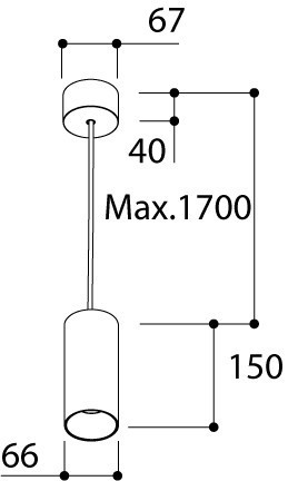 Buy TAL FUNNEL SUSPENSION 150 CI MAINS DIMM suspension lamp online with ...