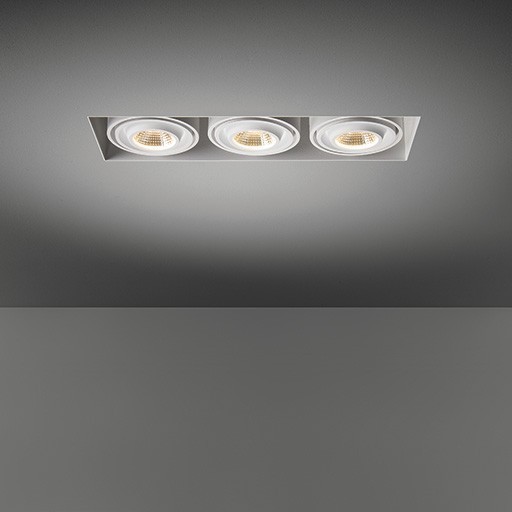 Buy Modular Mini multiple trimless for 3x LED GE Recessed lamp online with professional support.
