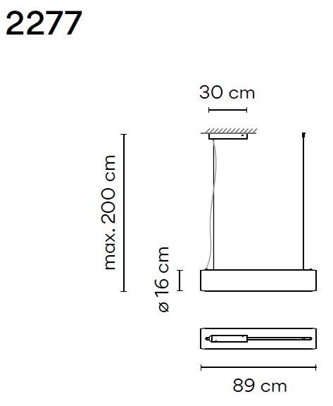 Buy Vibia Guise 89 - 2277 suspension lamp online with professional support.