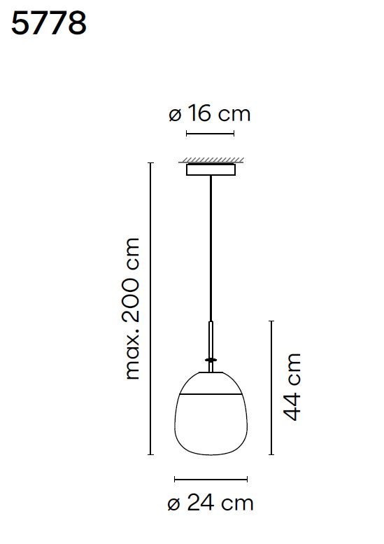 Buy Vibia Tempo 24 - 5778 suspension lamp online with professional support.